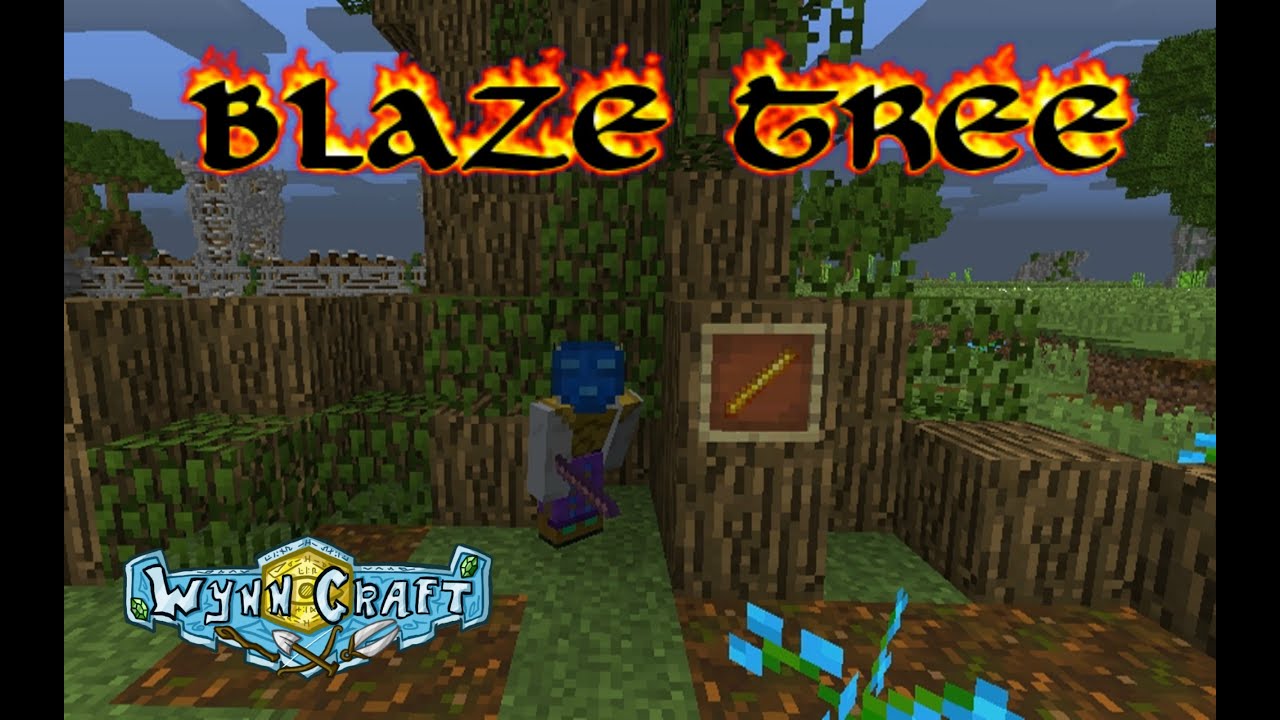 Wynncraft Easter Egg: Blaze Tree, Hoe-Door, and More! - YouTube