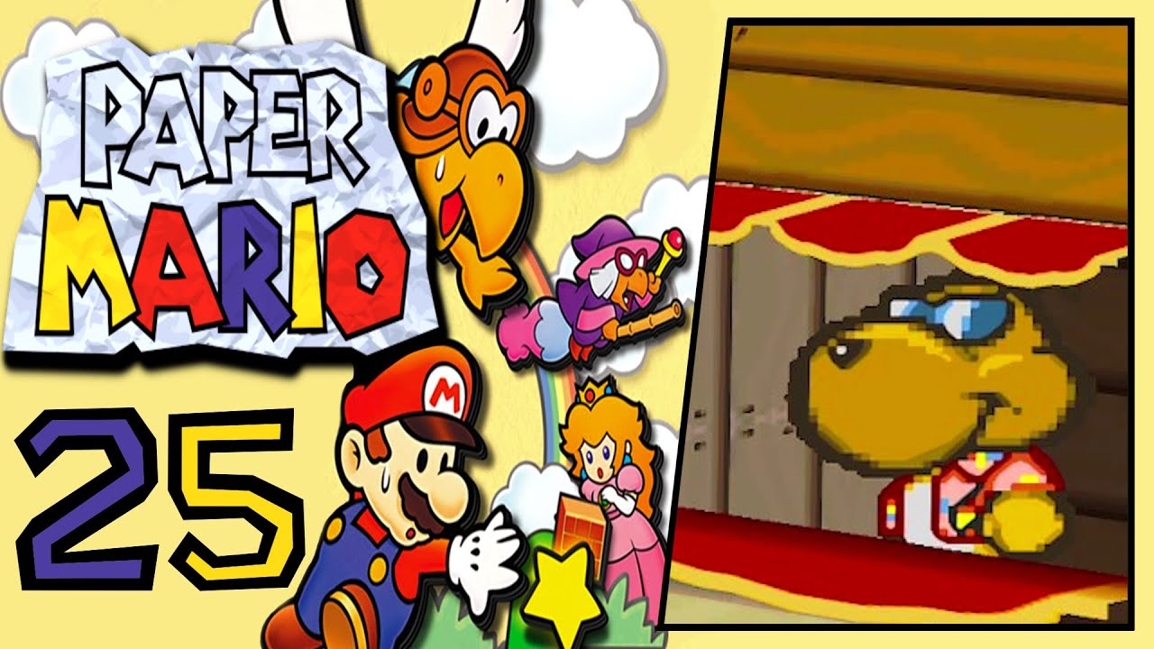 Paper Mario 🍄 25 - Orden Shoppen | Lets Play - YouTube
