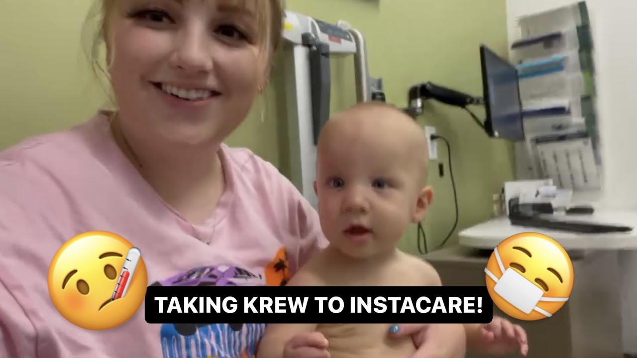 TAKING KREW TO INSTACARE! *MINI VLOG* (DAY 103 VLOG) - YouTube