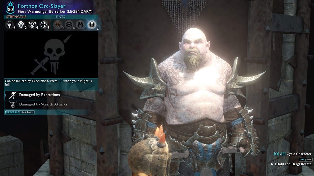 Forthog orc-slayer makes a return to fight in the pits - YouTube