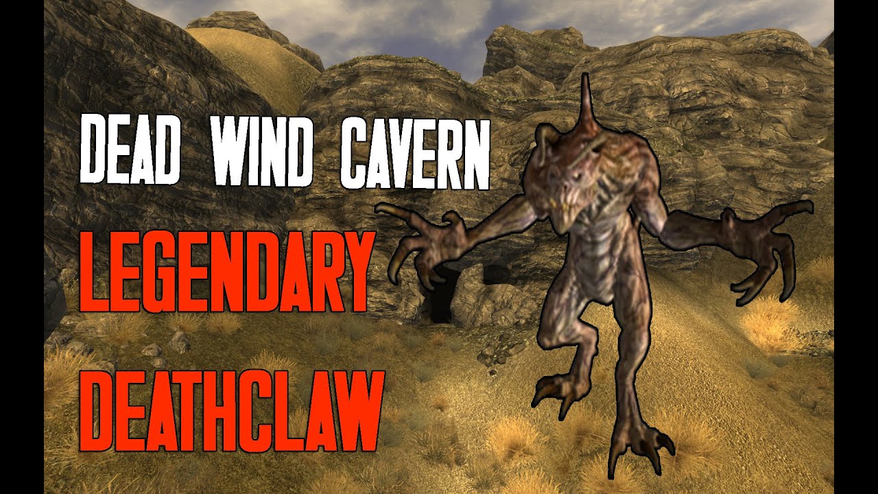 Fallout New Vegas: Clearing Out Dead Wind Cavern... (legendary ...