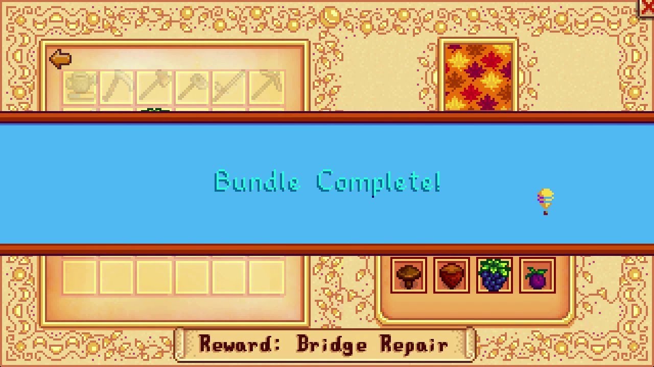 Fall Foraging Bundle - Stardew Valley (59) - YouTube