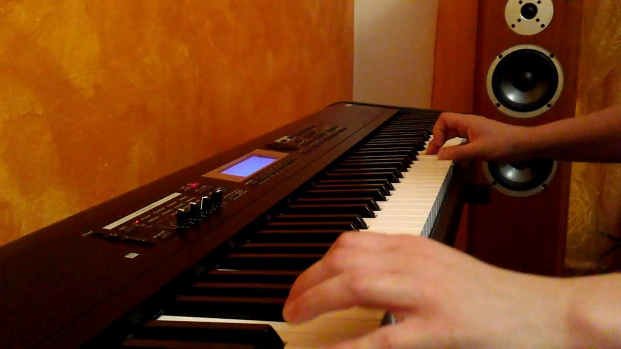 Broken Ballad on piano by Eugene - Korg Triton TR88 practice - YouTube
