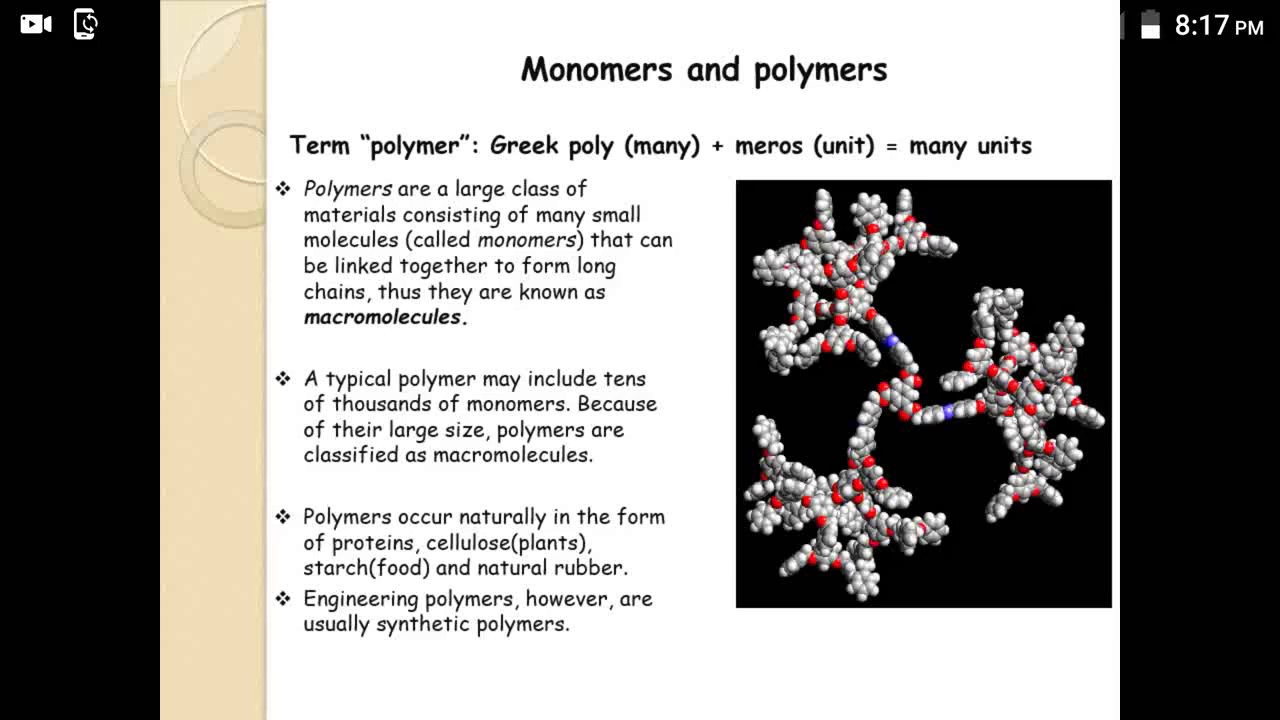 3. Introduction to Plastics- Polymerization, Types of Polymerization ...