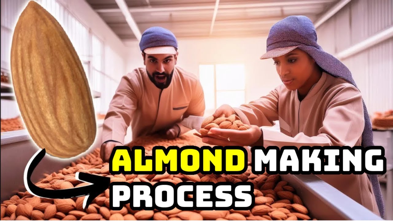The Fascinating Process of Almond Making - YouTube