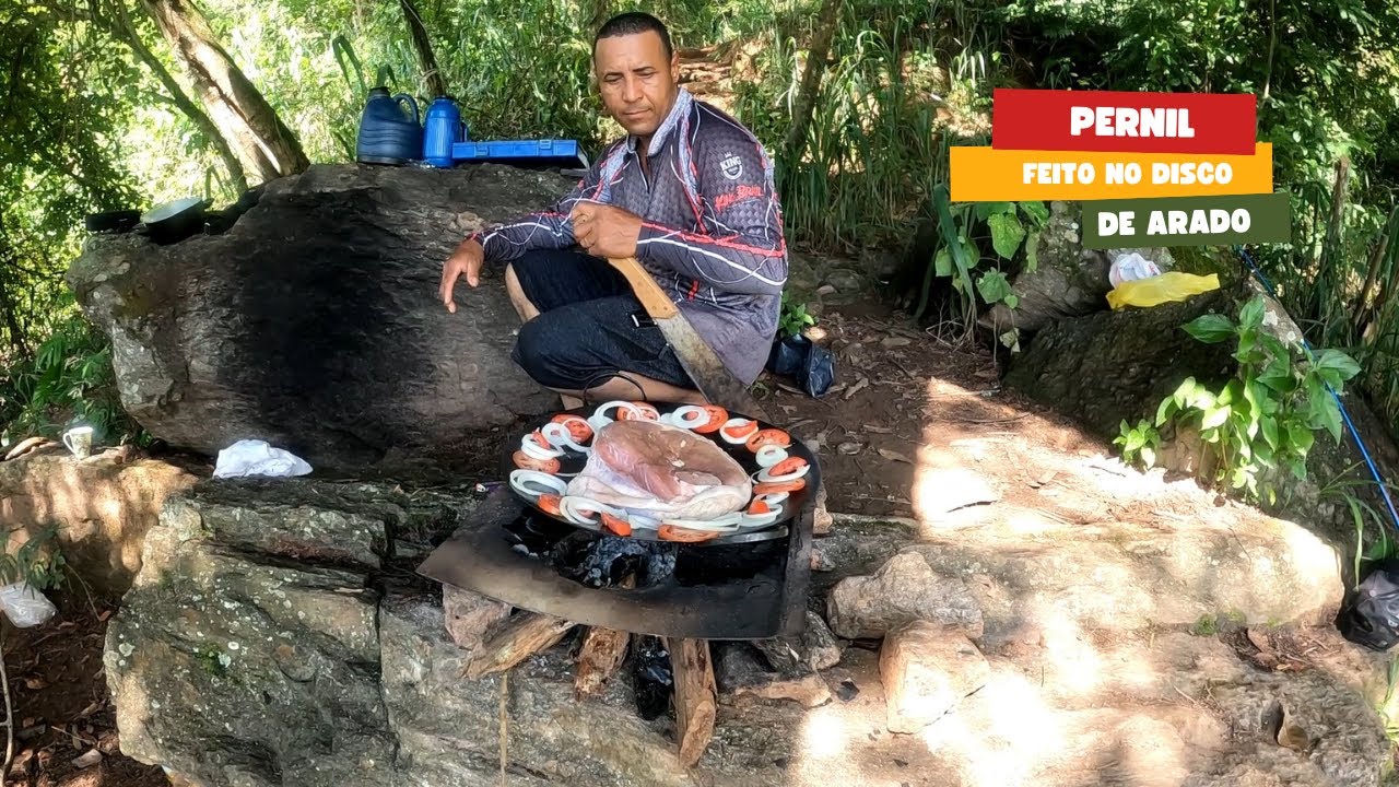 FIZEMOS UM PERNIL TOP NO DISCO DE ARADO E OS TUCUNARÉS NÃO PARAM - # ...