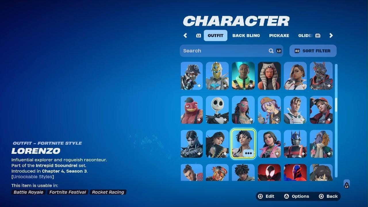 Fortnite main account Locker tour PT 1 - YouTube