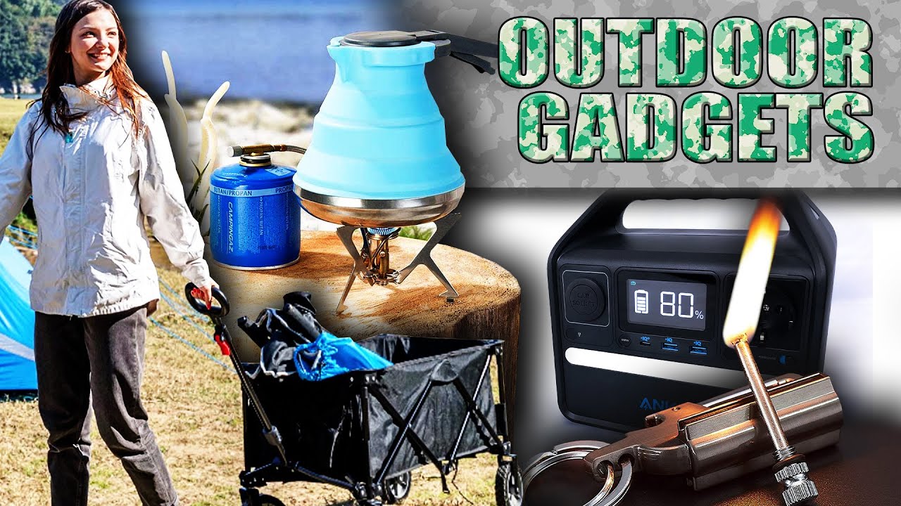 Die coolsten OUTDOOR GADGETS für eure Ausflüge! - YouTube