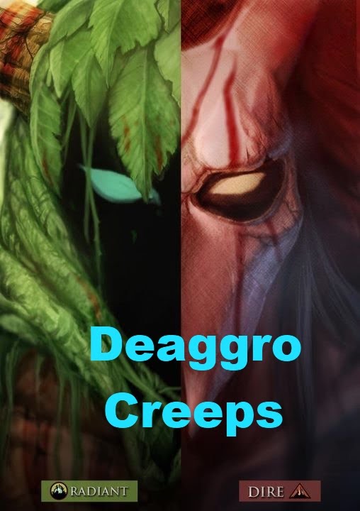Dota 2 - De-aggroing Creeps (Lane Creeps + Neutrals) - YouTube