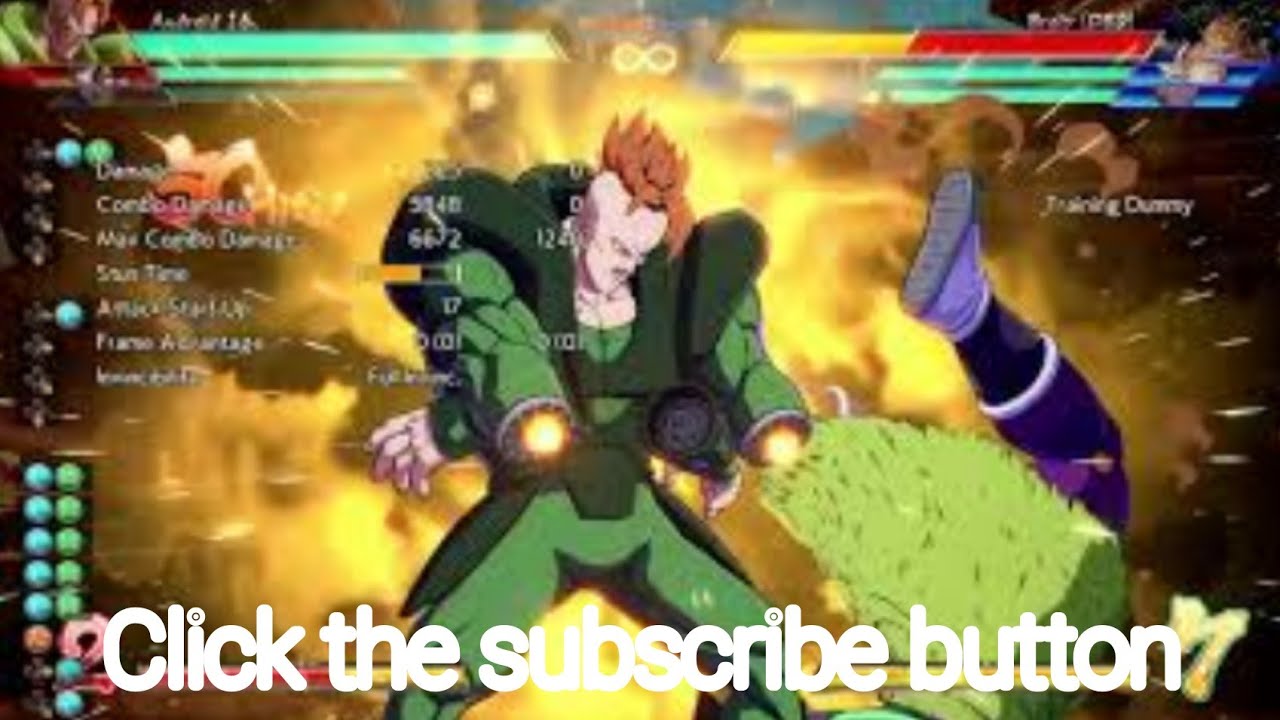 DRAGON BALL FighterZ - A16 Improvements Are Crazy! - YouTube