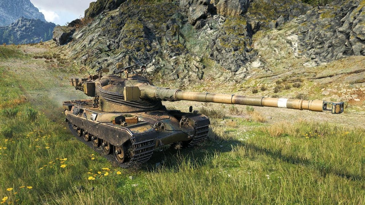 Игра на 5000+ DMG AMX 50B 85,15% - YouTube