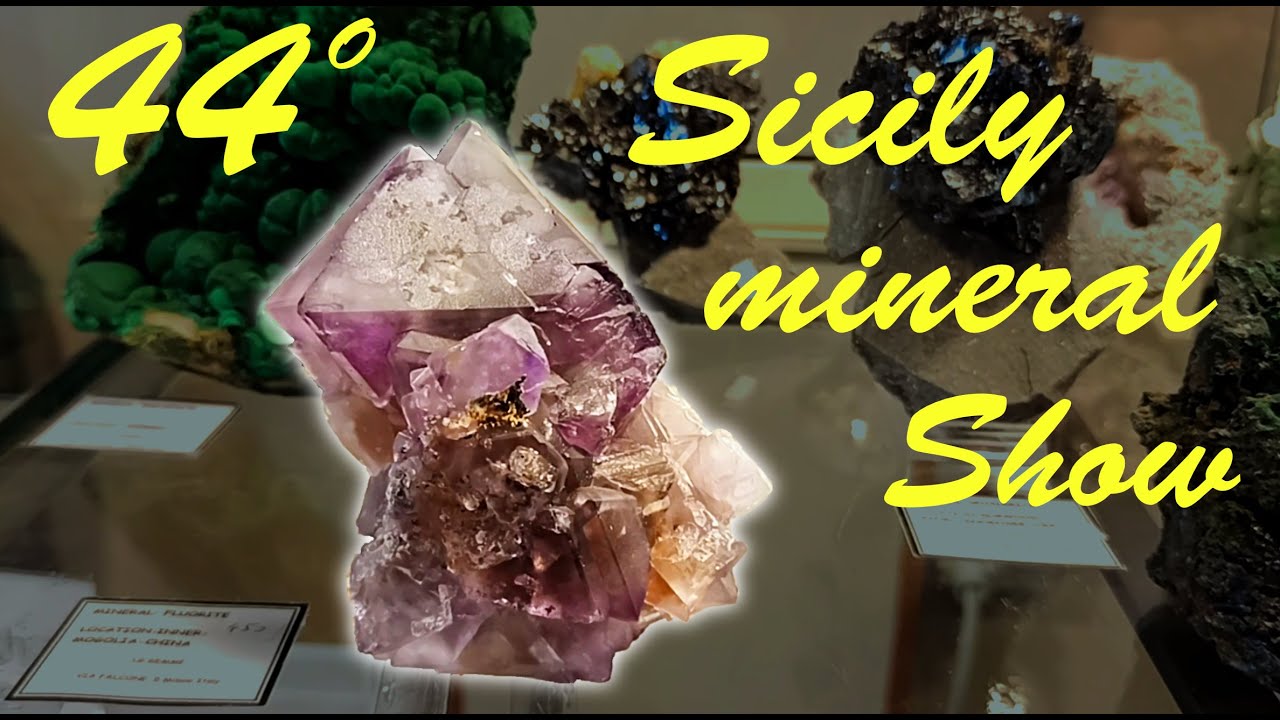 SICILY MINERAL SHOW 2022 - MINERALS - GEMSTONES - CALTANISSETTA - ITALY ...