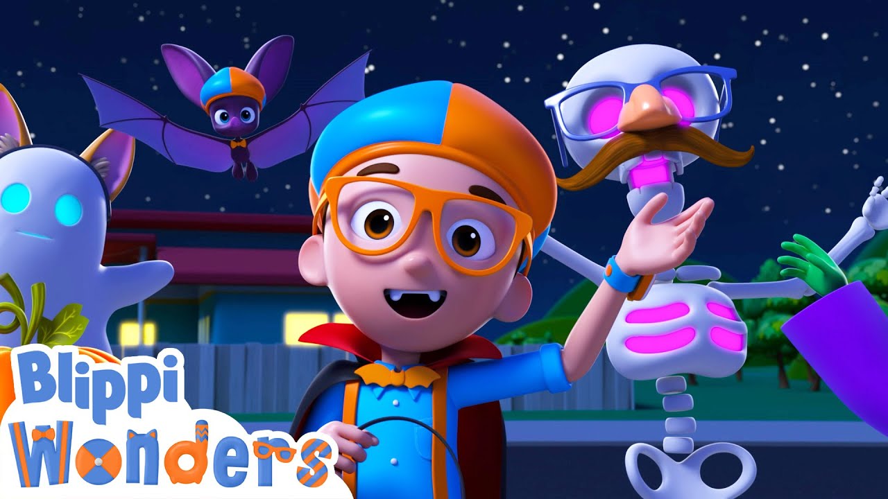 Halloween Song | Blippi Wonders | Learn ABC 123 | Fun Cartoons ...