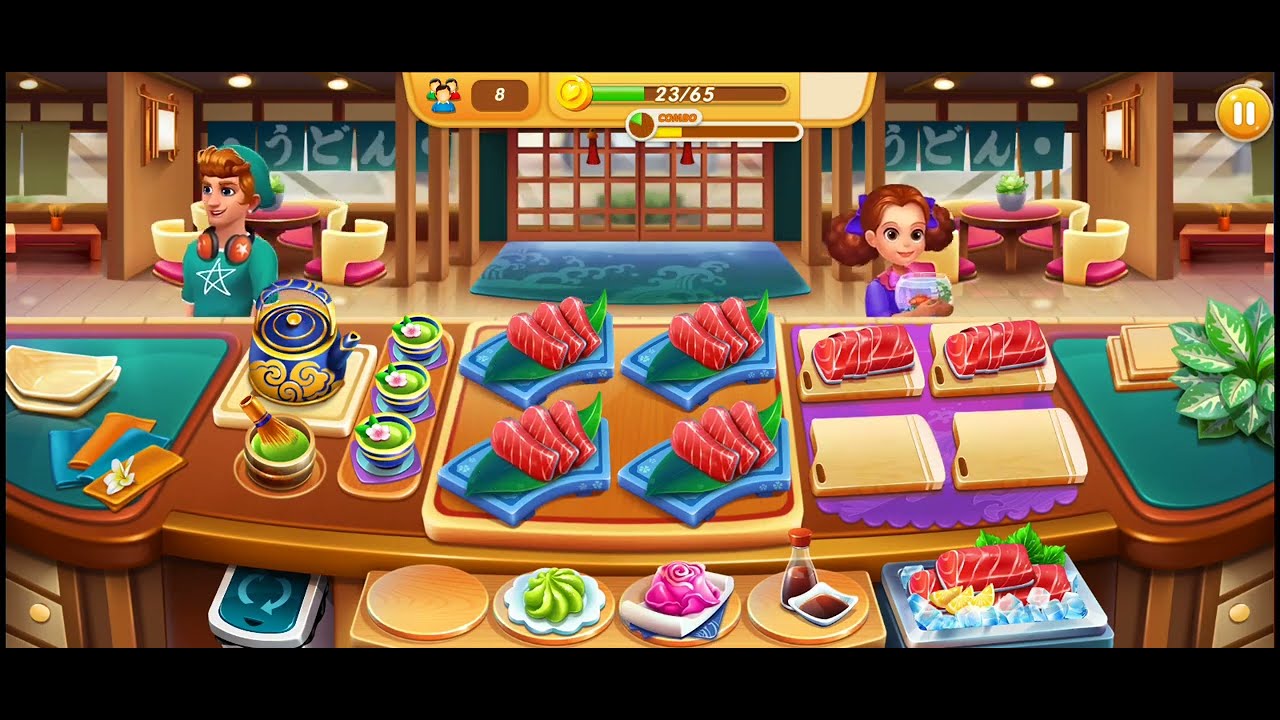 Cooking Love Level_4 & 5, Cooking Game Android Gameplay - YouTube