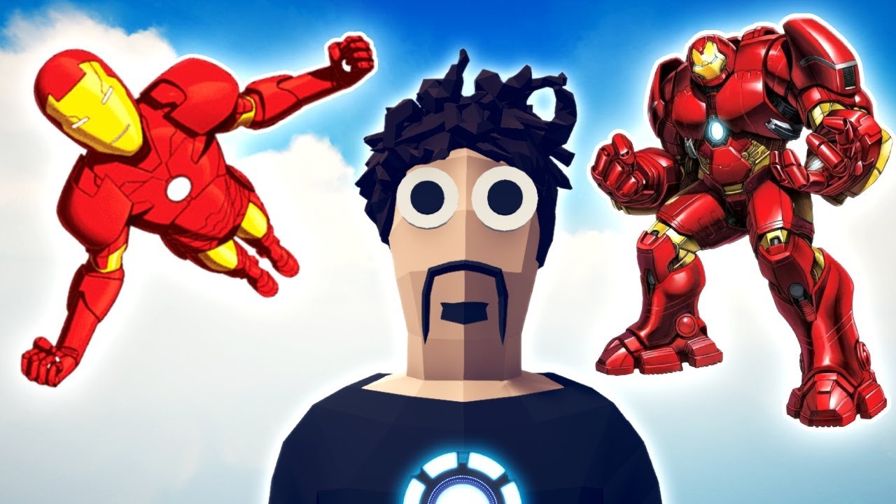IRON MAN SUITS UP VS ALL UNITS IN TABS | Totally Accurate Battle ...