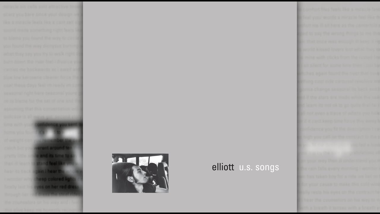 Elliott - U.S Songs LP 12" - YouTube
