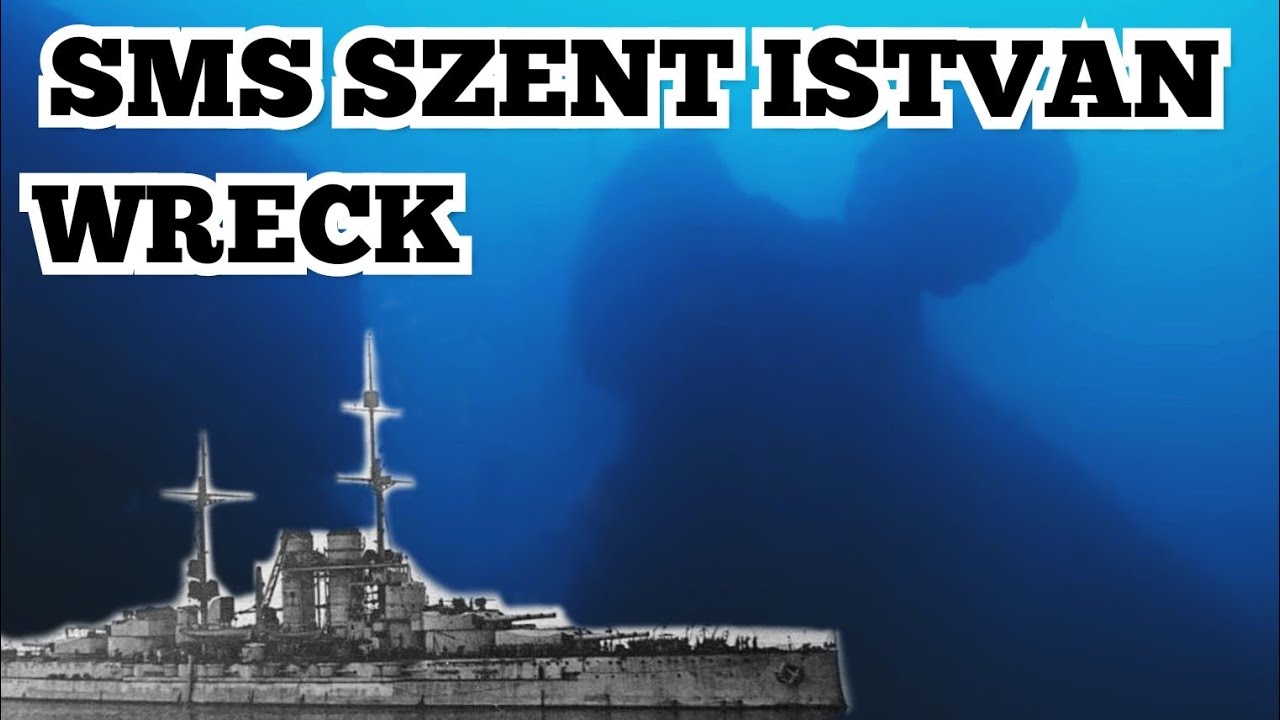 SMS SZENT ISTVAN Legendary Wreck I Adriatic Sea I Part 1 I 4K - YouTube