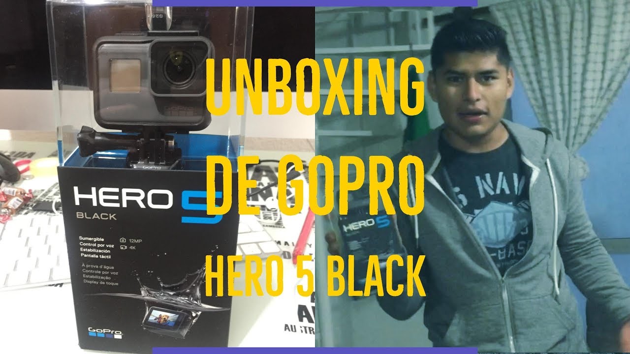 Unboxing de GoPro Hero 5 Black - A grabar más retos - YouTube