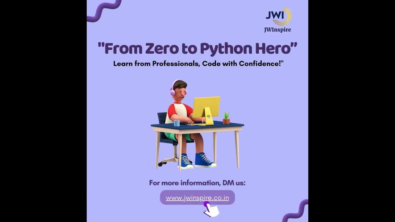 From Zero to Python Hero, JOIN JWINSPIRE - YouTube