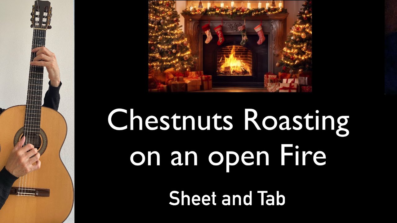 The Christmas Song (Chestnuts roasting on an open fire) Guitar ...