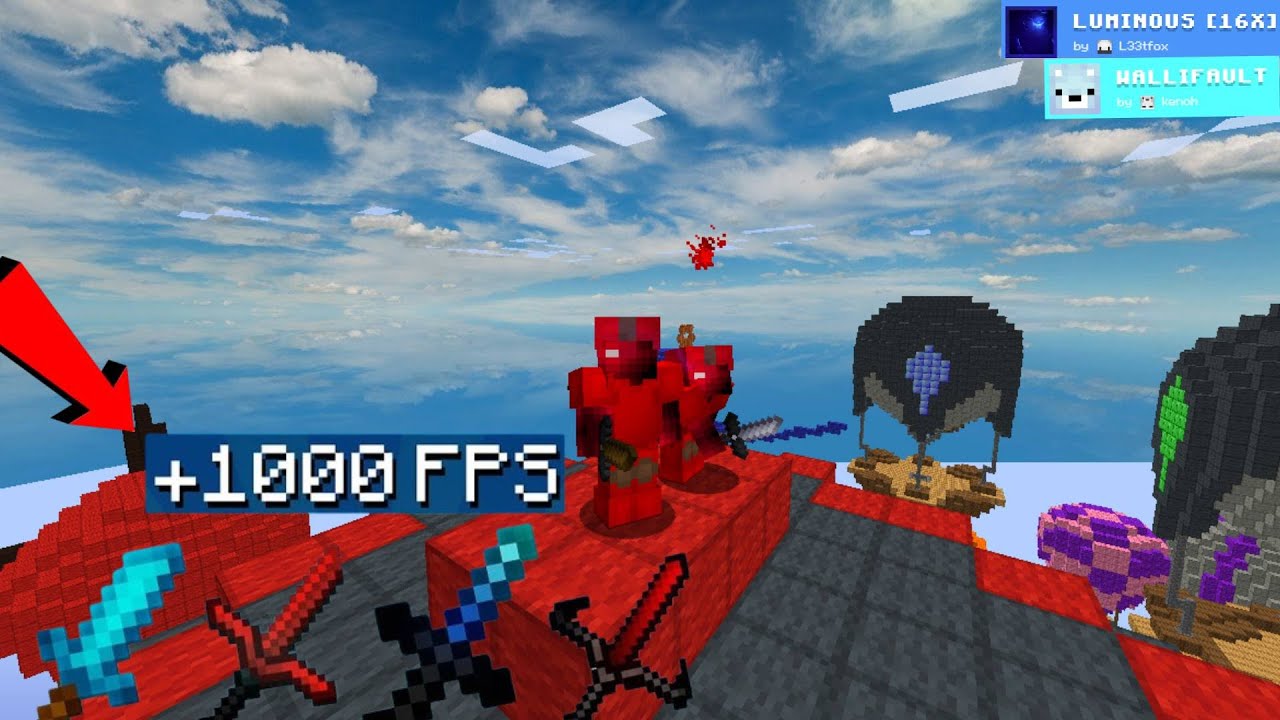 Top 8 best minecraft texture packs for bedwars (Pvp and Fps boost ...