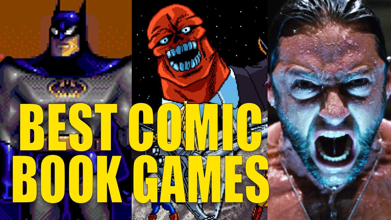 The best comic book superhero games we've played so far - YouTube