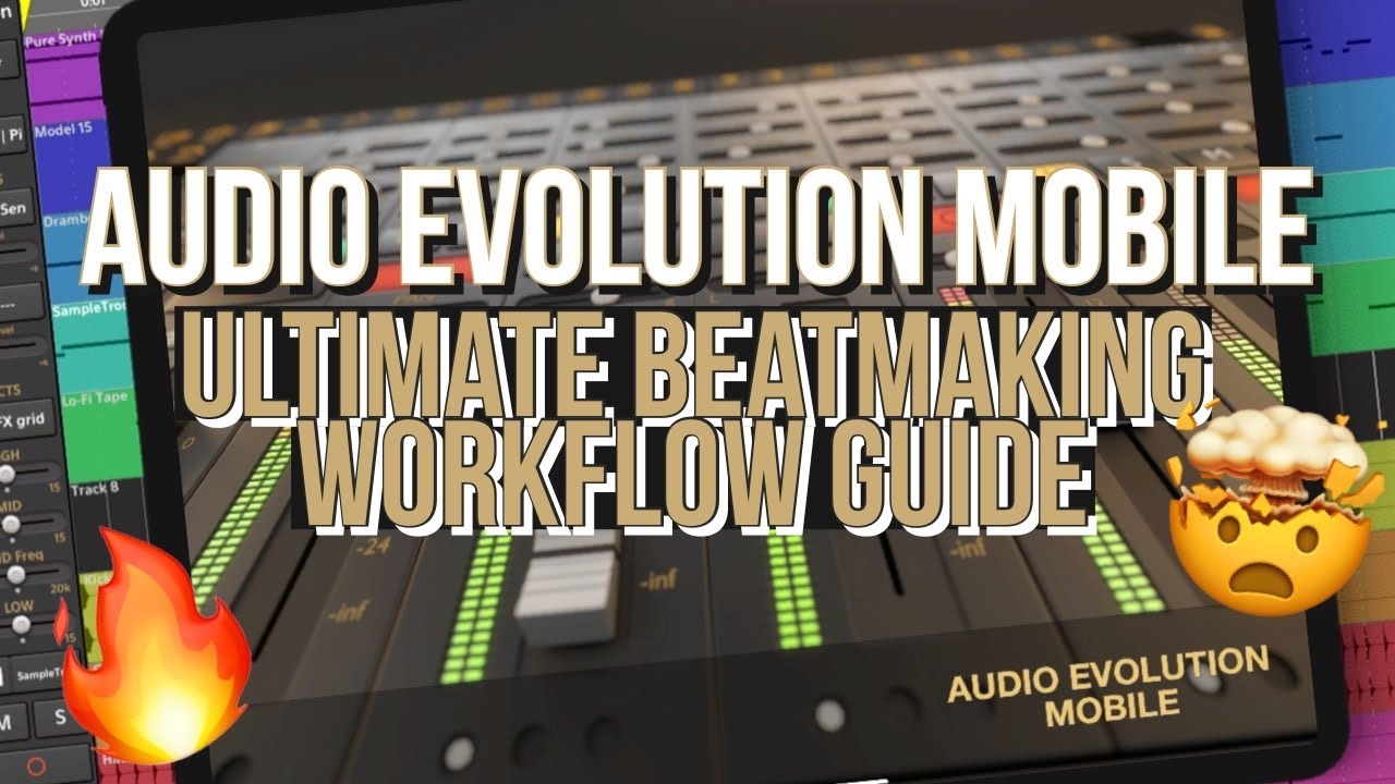 Audio Evolution Mobile: Ultimate BeatMaking Workflow Guide!! - YouTube