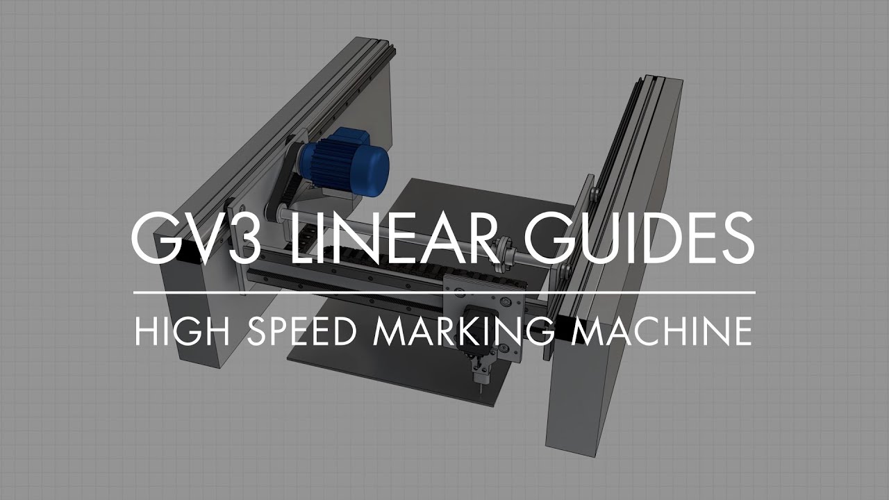 High Speed Marking Machine – GV3 Linear Guide | Animation - YouTube