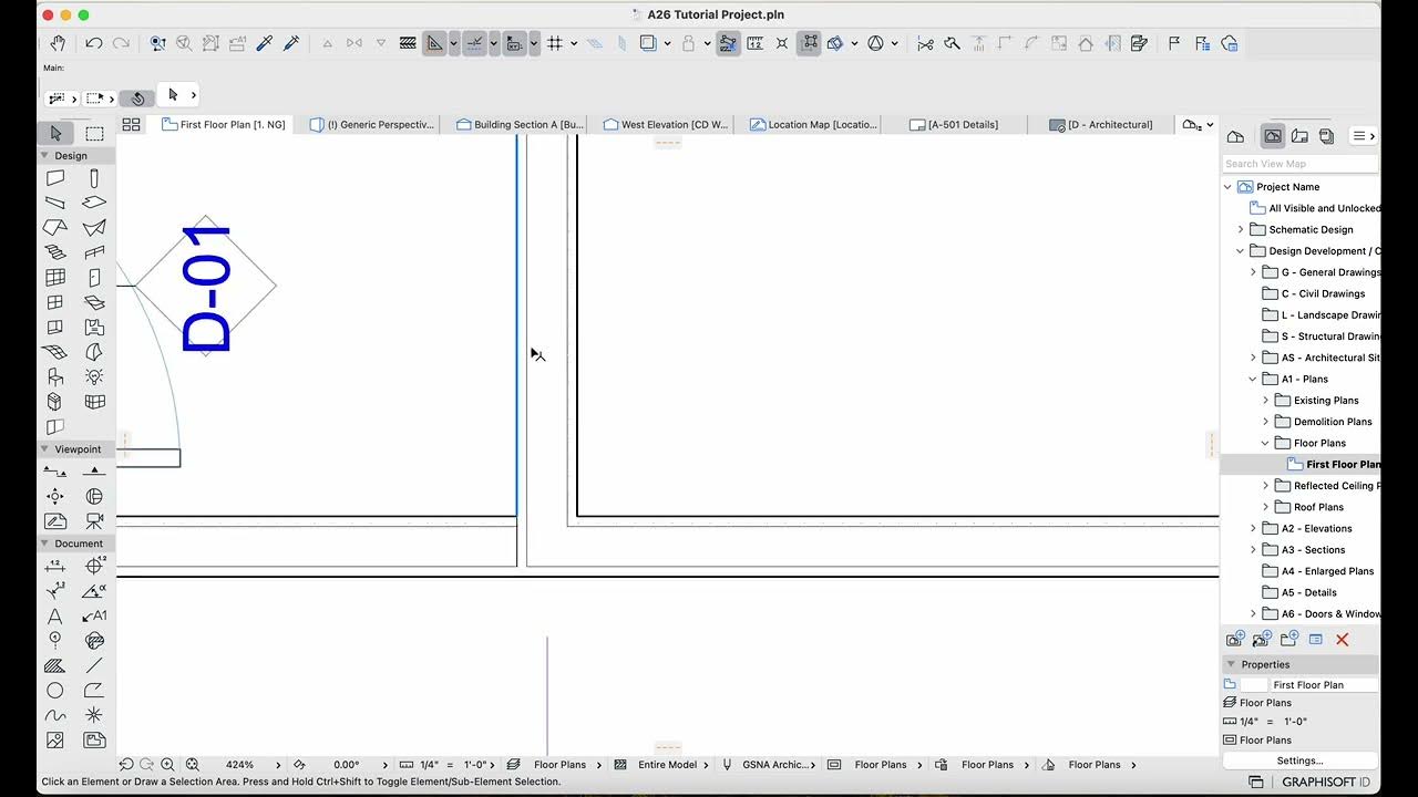 Archicad 26 Tutorial Part 13 - Wall Intersections and Intersection Priorities - YouTube
