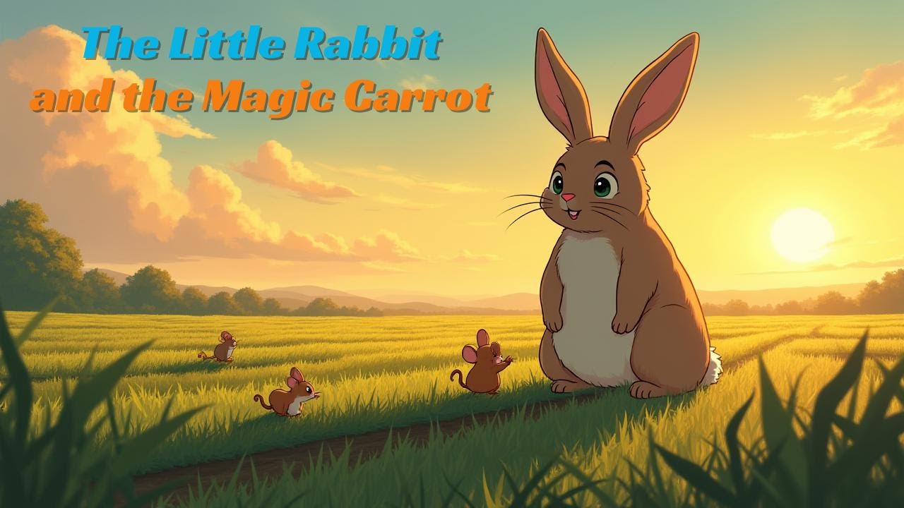 🥕🐰 The Little Rabbit and the Magic Carrot | Fun Moral Story for Kids! 🌟 ...