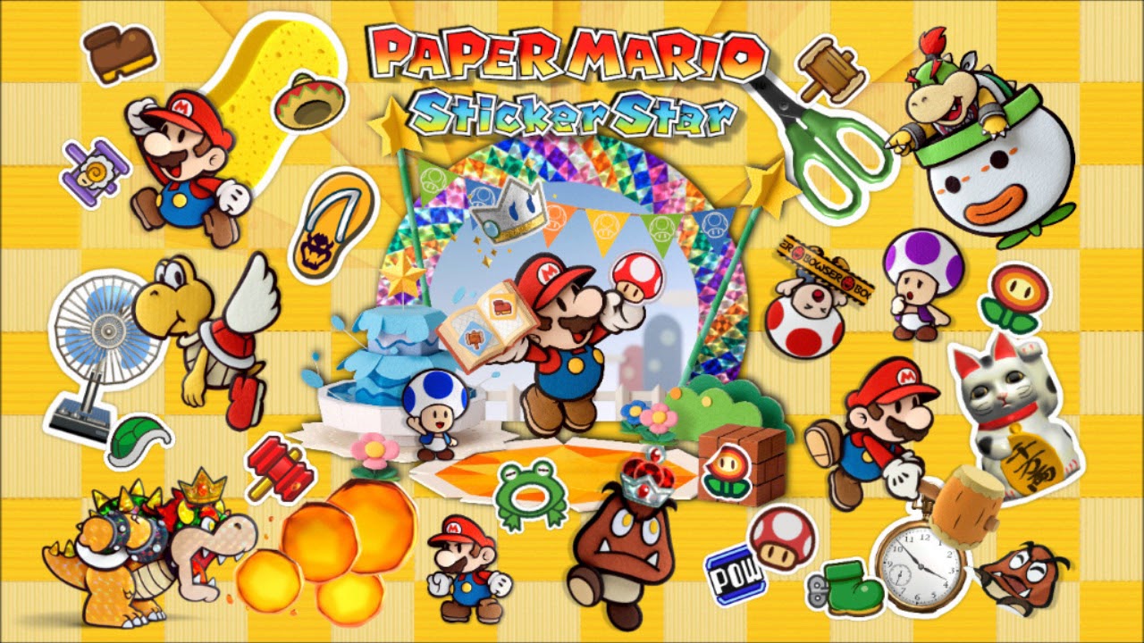 Paper Mario Sticker Star Soundtrack YouTube paper-mario-sticker-star-soundtrack-youtube