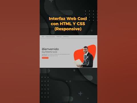 Interfaz Web con HTML Y CSS (Responsive) - YouTube