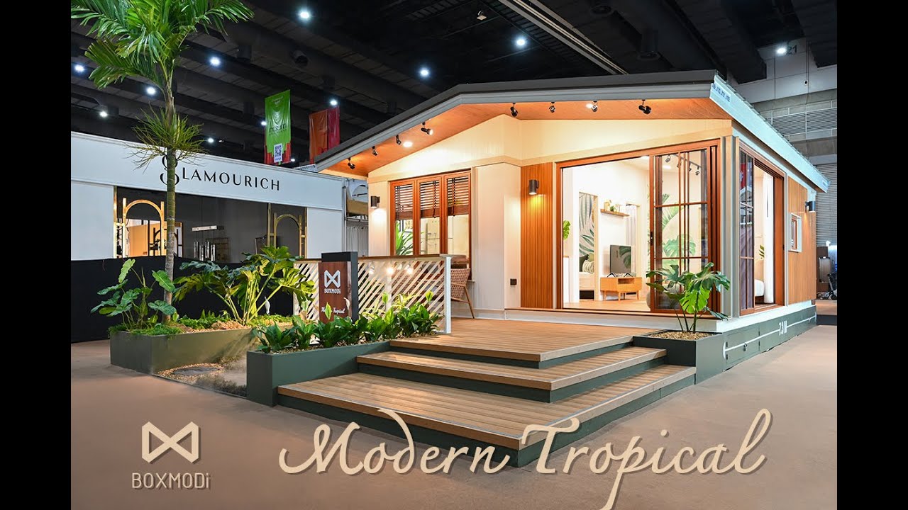BOXMODi บ้านสำเร็จรูป/บ้านน็อคดาวน์ งานบ้านและสวน Midyear 2022 - YouTube