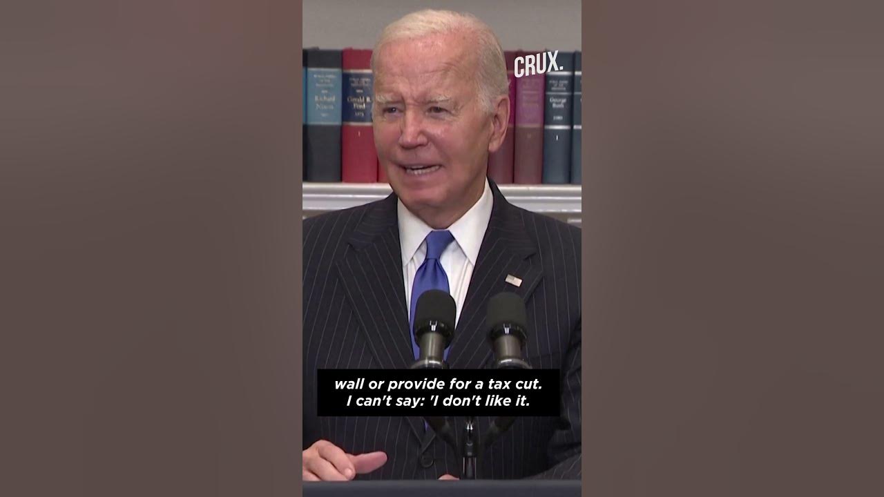 “had No Choice” Biden Says Cannot Oppose Congress Legislation On