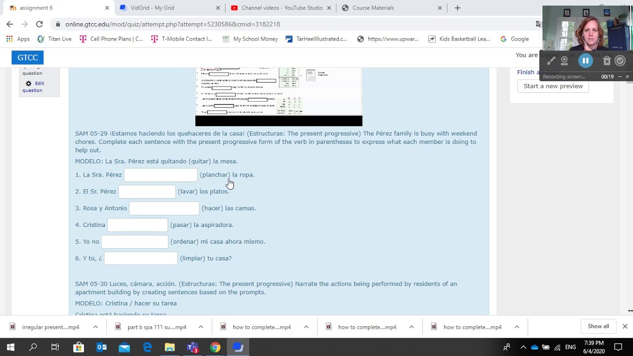 how to complete SAM 05 29 - YouTube