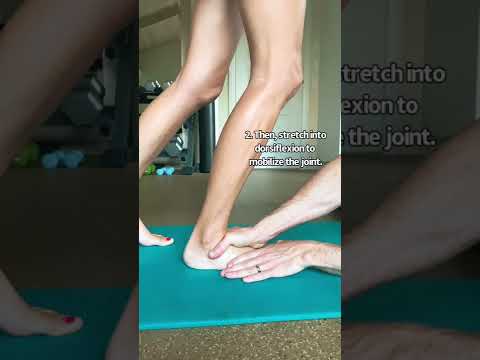 Ankle Dorsiflexion Joint Mobilization