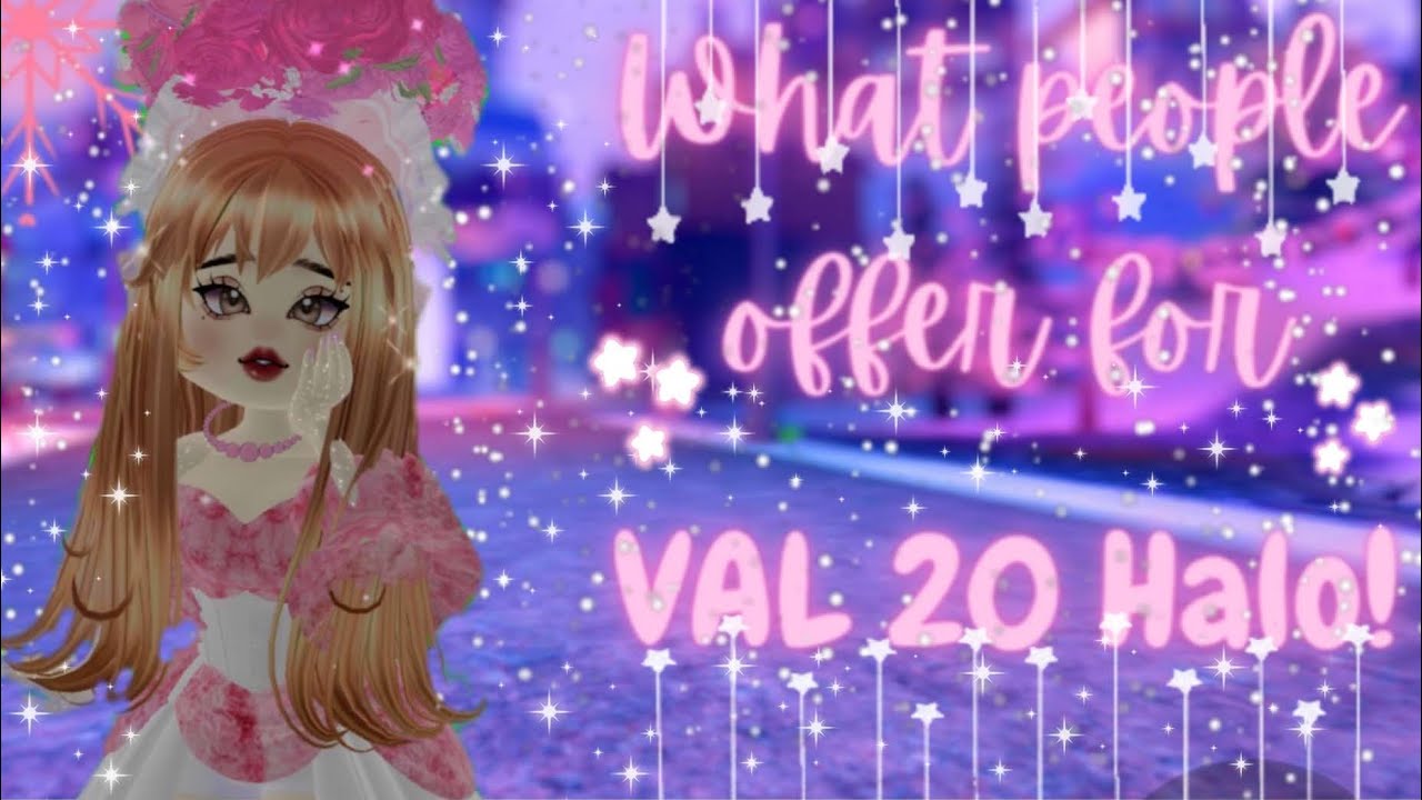 what people offer for VAL 20 HALO || 💐 - YouTube