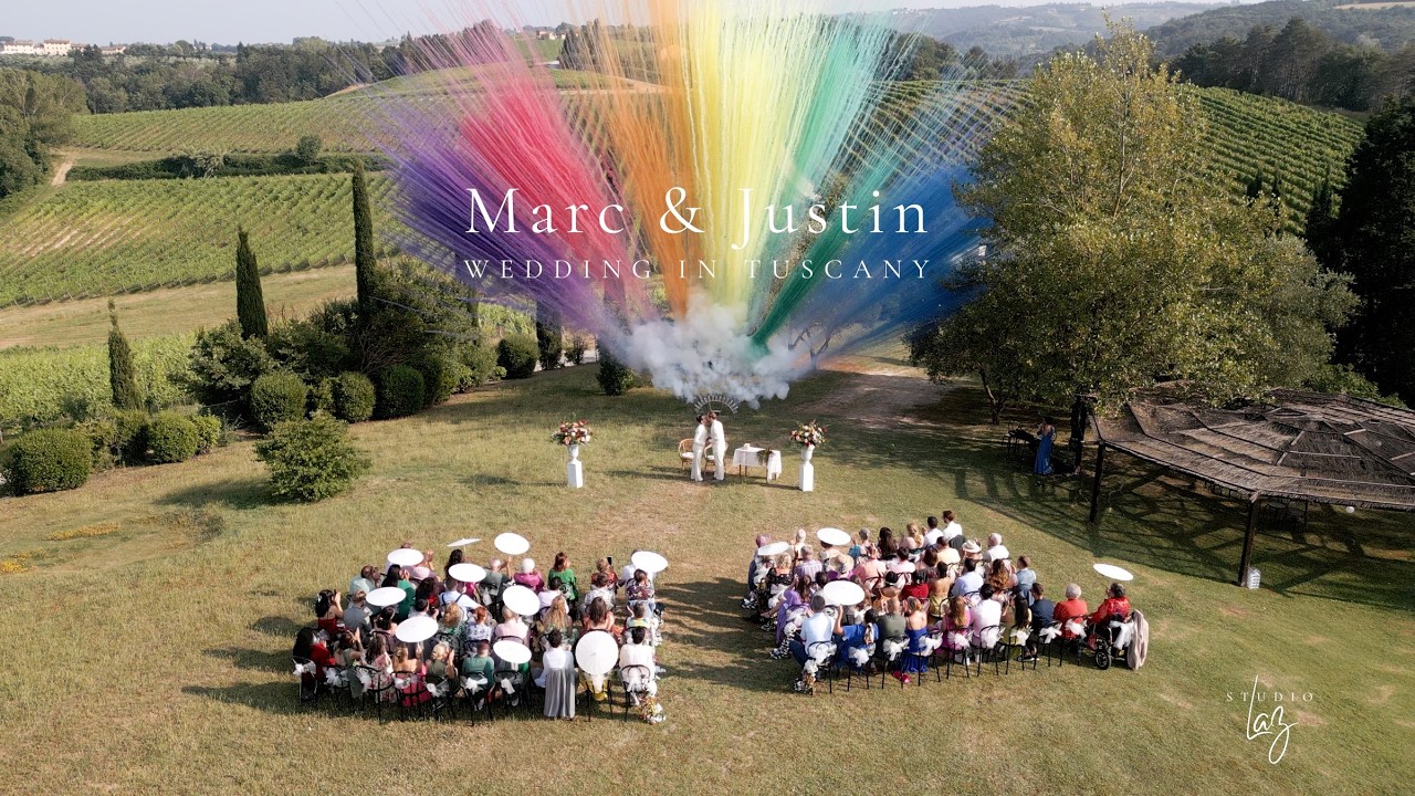 Vows Under the Tuscan Sky // Justin & Marc Wedding Teaser | Tuscany ...
