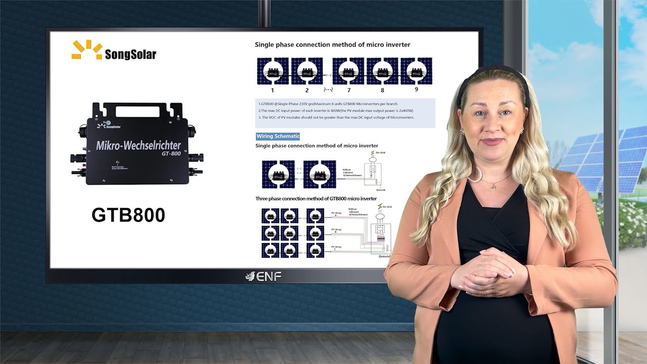 3S Import & Export - GT-800W Solar Inverter - YouTube