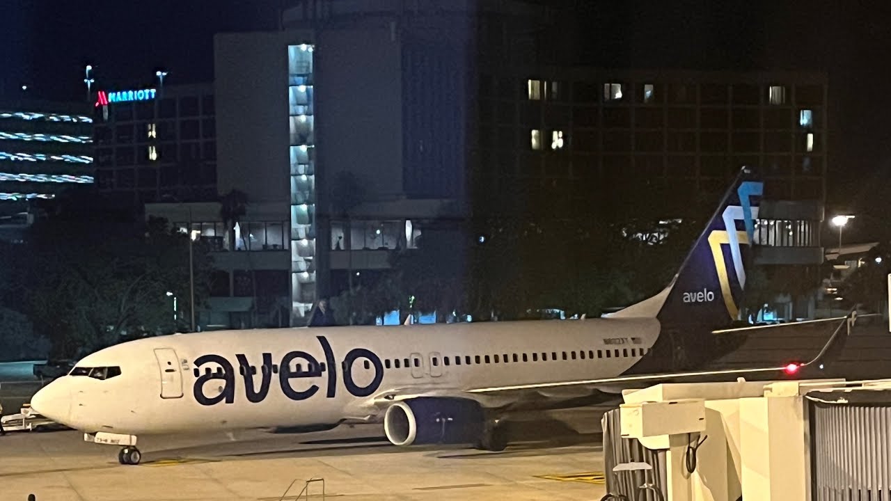 Avelo Airlines Flight 504 - August 10, 2023 - Boeing 737-800 - TPA-ILG ...
