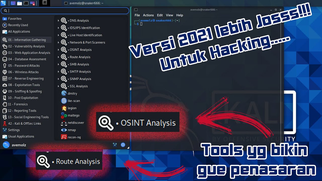 Cara Instal Kali Linux Versi 2021 Terbaru | Banyak Tools Hacking ...