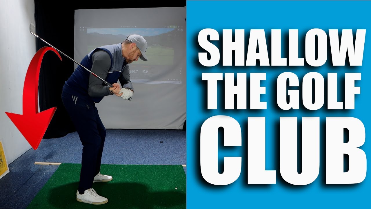 HOW TO SHALLOW THE GOLF CLUB AND HIT THE BALL FURTHER - YouTube