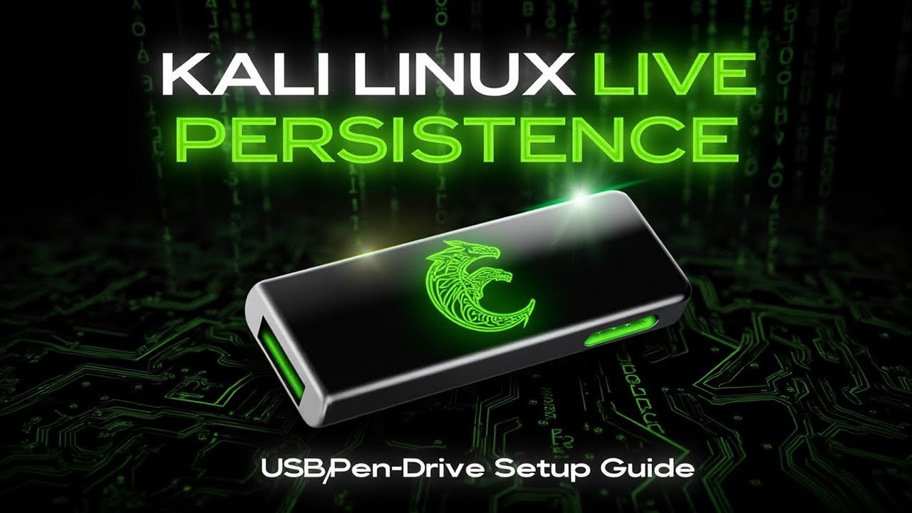 Make Kali Linux Live Persistence USB/Pen-Drive | Kali Linux Ka Live Persistent Pendrive Kaise ...