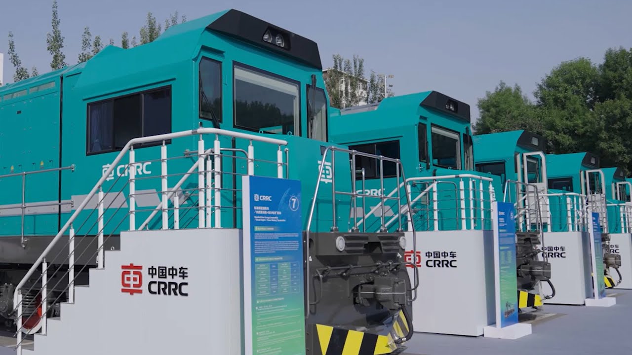 CRRC New Energy Locomotives: Leading the Green Transformation of Rail ...