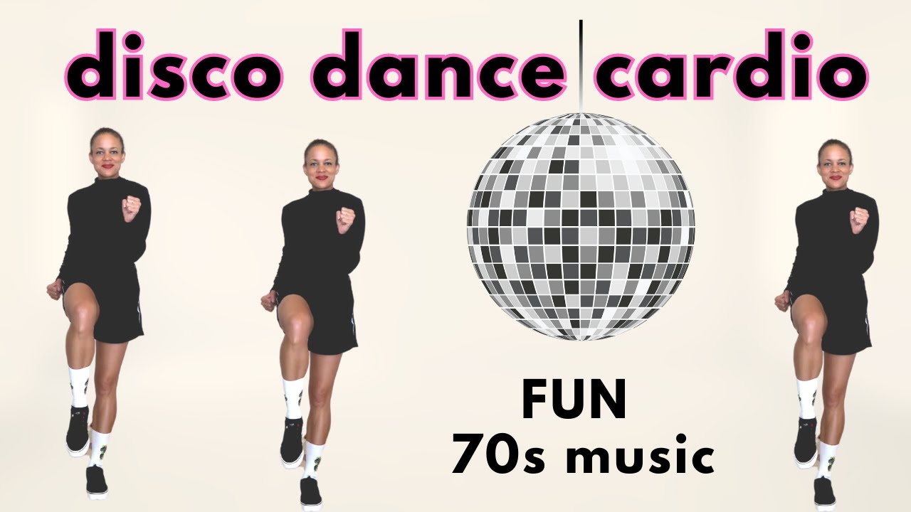 🎶20 Min 🔥 FAT BURNING CARDIO AEROBICS🎶NO JUMPING🔥DISCO MUSIC WORKOUT ...