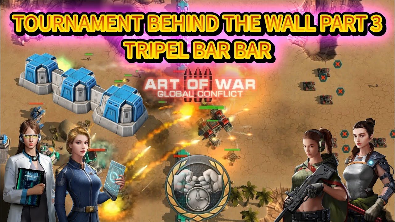 💢 Tournament Behind The Wall Part 3 ‼️⭕ Resistance | AOW3 Art Of War 3 ...