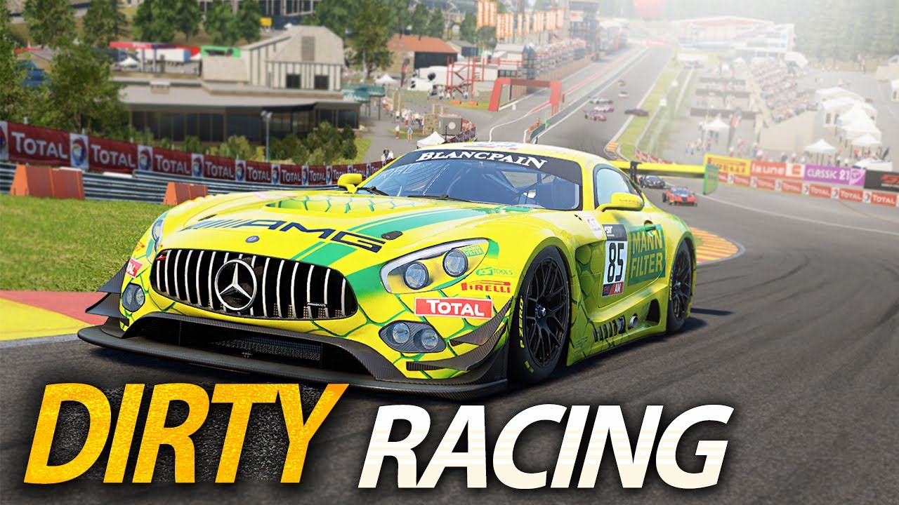 Dirty Racing Online in ACC - YouTube