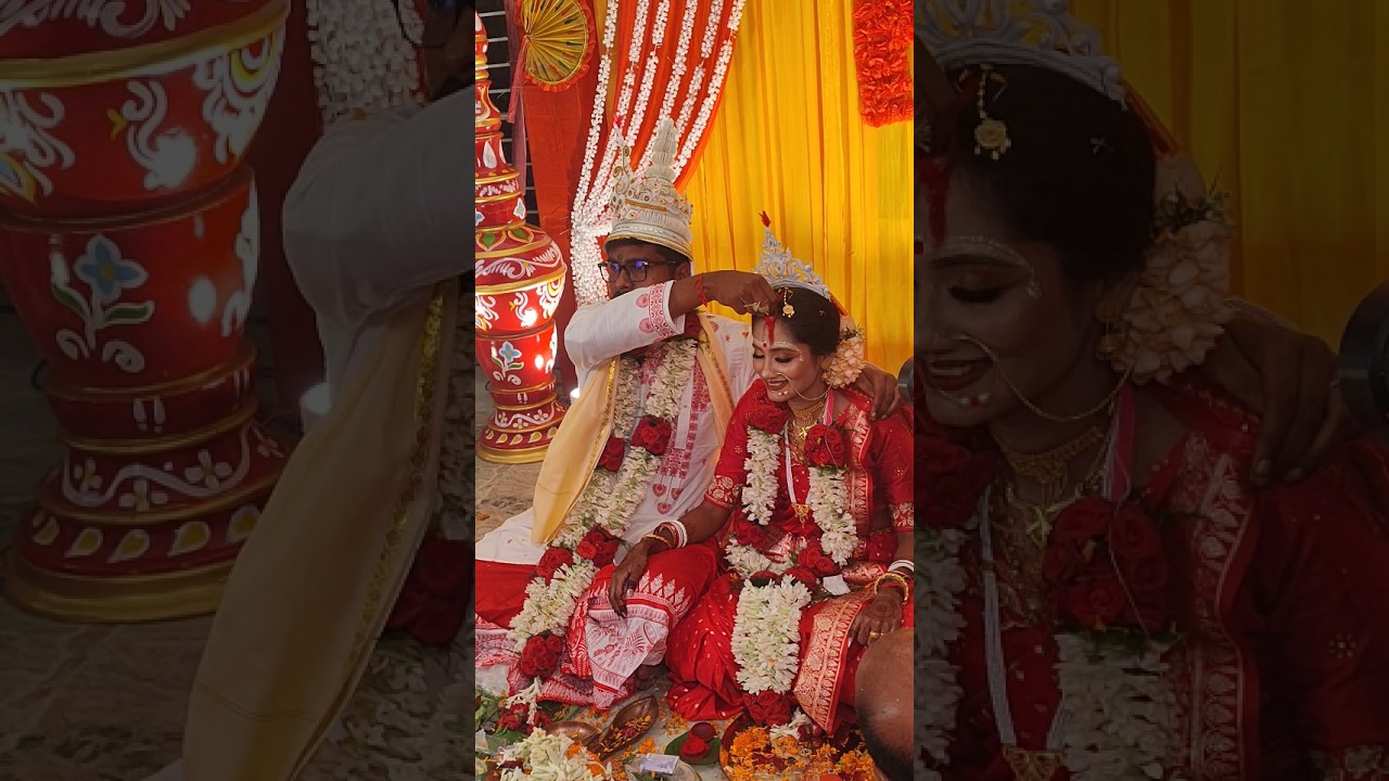 sindur daan Rasam ️😍#sadhi #viralvideo #viralvideo #yoitubeshorts # ...