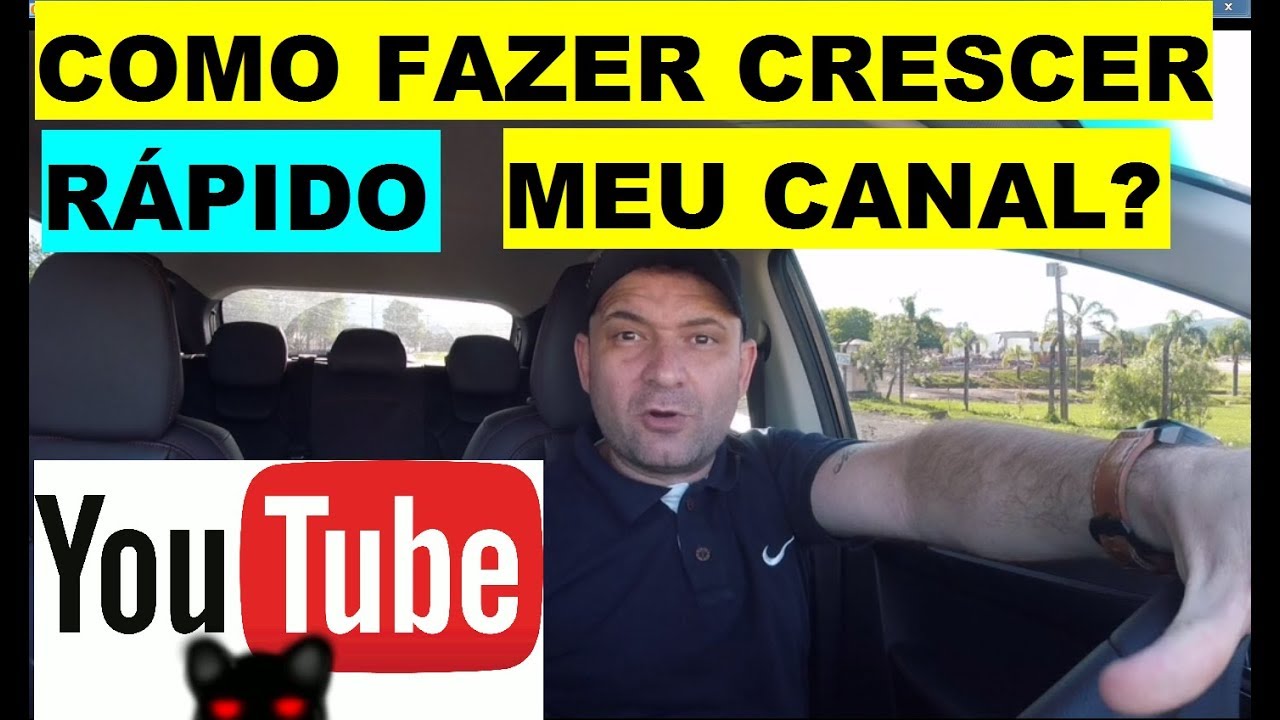 Como Fazer O Canal Crescer Youtube