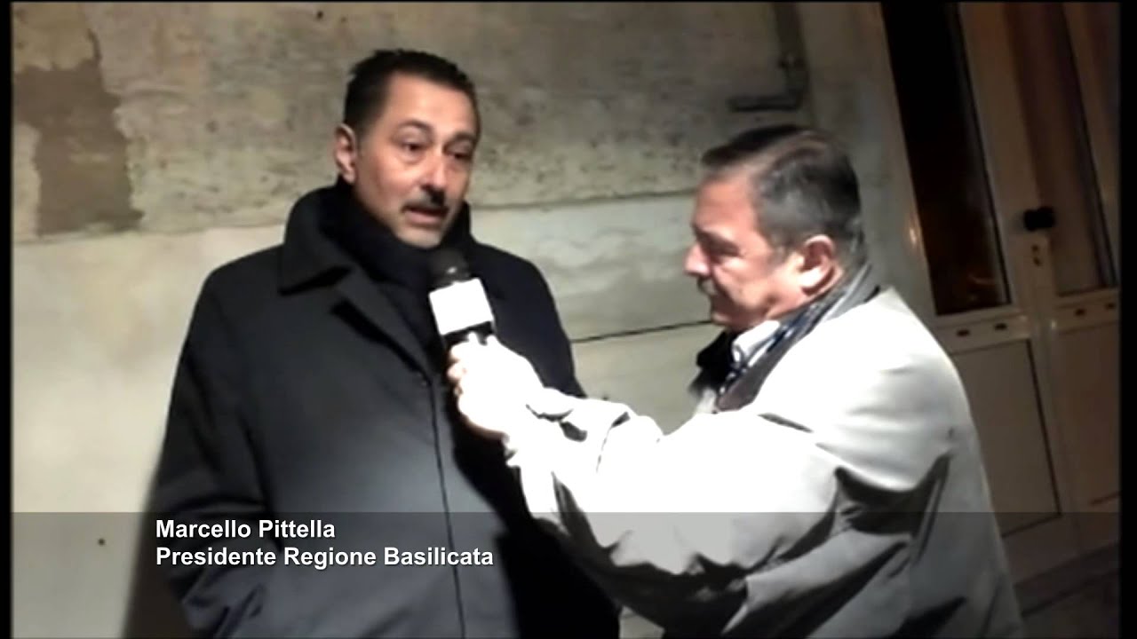 Crollo a Matera. Intervista a Marcello Pittella delle ore 17.40 - YouTube